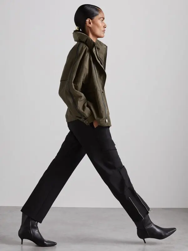 REISS Teyana Atelier Zipped-shell Coat