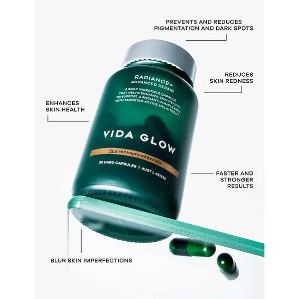 VIDA GLOW Radiance+ 30 Advanced Repair Supplements 30 Capsules - One-color