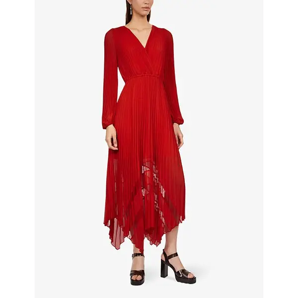 fitted lace wedding dress The Kooples Women's Women's Leopard Print Dress, Black/red 2 : Amazon.ca:  Clothing, Shoes & Accessories main image 0