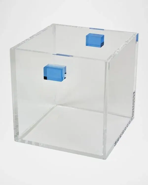 TIZO Clear Lucite Wine Cooler With Handles