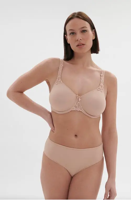 Simone Perele Andora Underwire Minimizer Bra - Peau Rose
