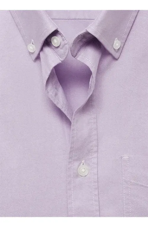 Mango Regular Fit Oxford Button-down Shirt