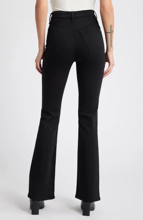Rag & Bone Flexi Peyton High-waist Bootcut Jeans - Black