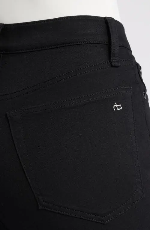 Rag & Bone Flexi Peyton High-waist Bootcut Jeans - Black
