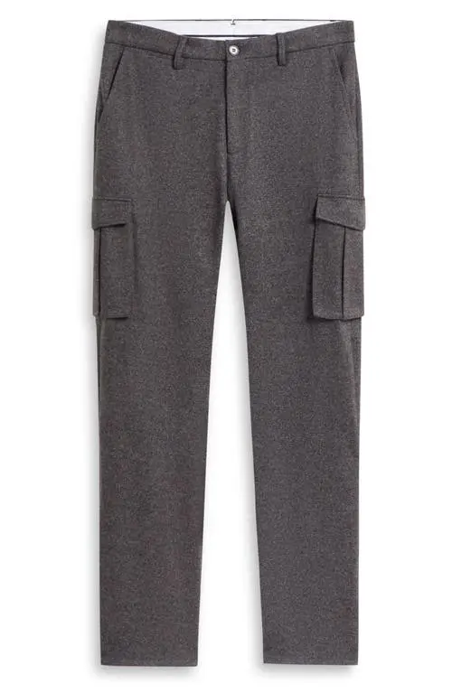Bugatchi Wool Blend Cargo Pants - Zinc