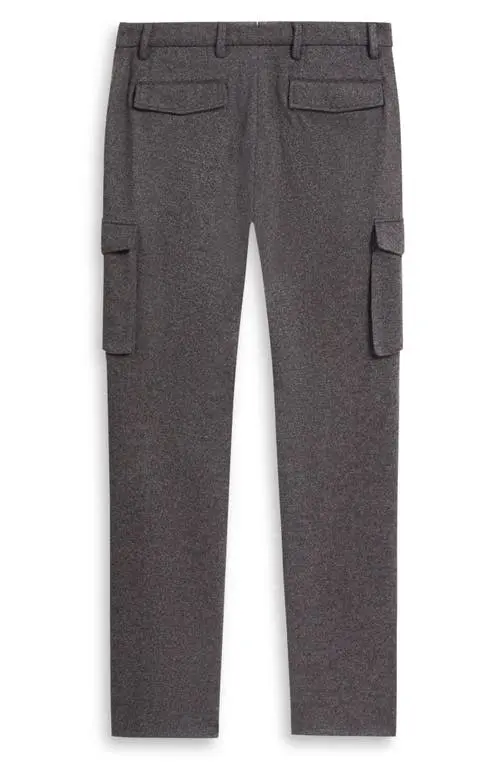 Bugatchi Wool Blend Cargo Pants - Zinc