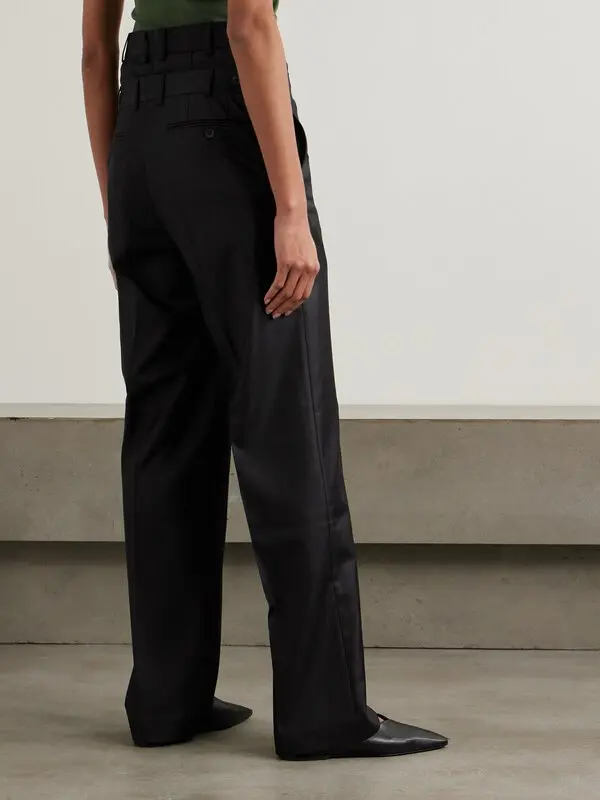 BETTTER Wool-blend Straight-leg Trousers
