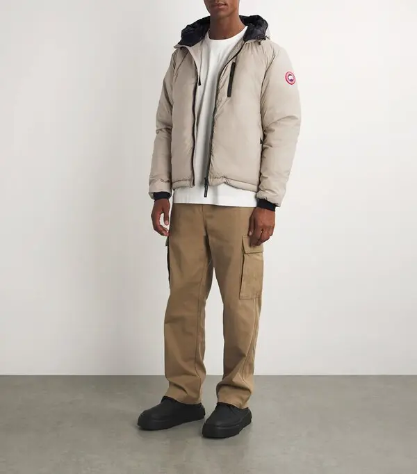 Canada Goose Lodge Hoodie Jacket - Grey