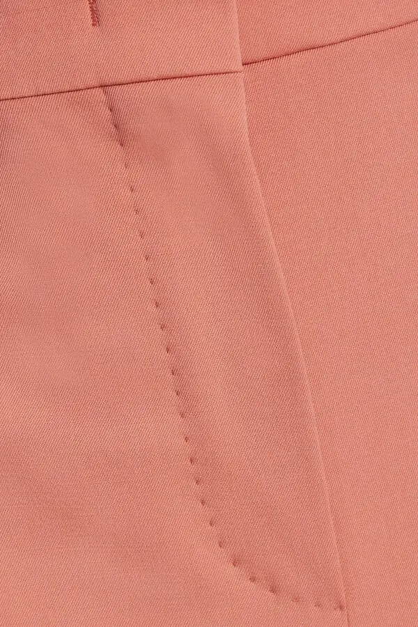 Max Mara Wool-blend Twill Wide-leg Pants - Antique Rose