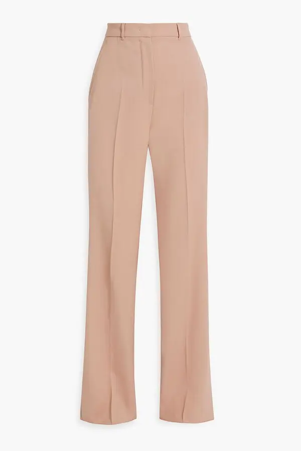 Max Mara Studio Wool-twill Straight-leg Pants