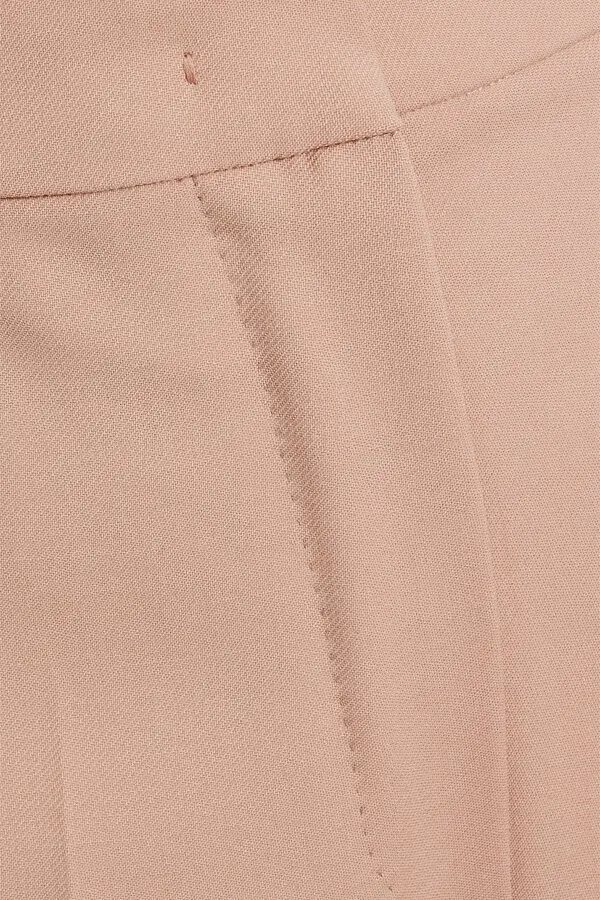 Max Mara Studio Wool-twill Straight-leg Pants