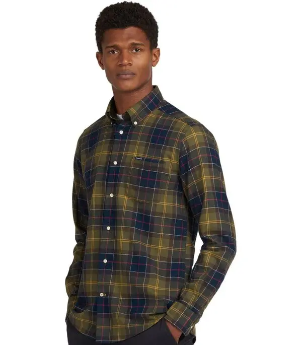 Barbour Fortrose Tartan Blue Shirt