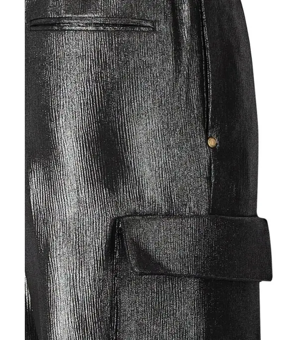 WHITE SAND Metal Cargo Trousers - Grey