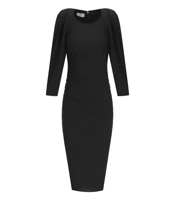 Elisabetta Franchi Crêpe Jersey Midi Dress