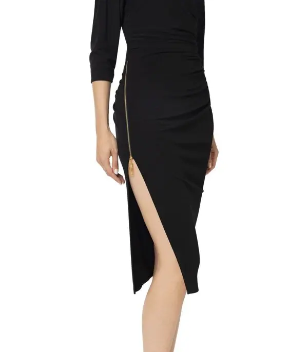 Elisabetta Franchi Crêpe Jersey Midi Dress