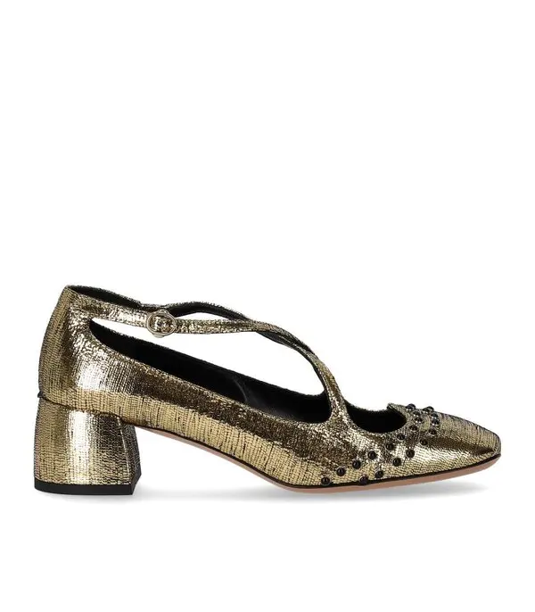 A.BOCCA Crackled Pumps