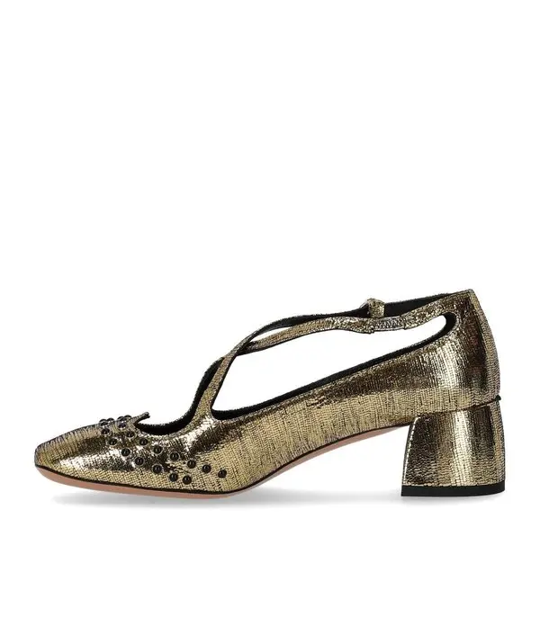 A.BOCCA Crackled Pumps