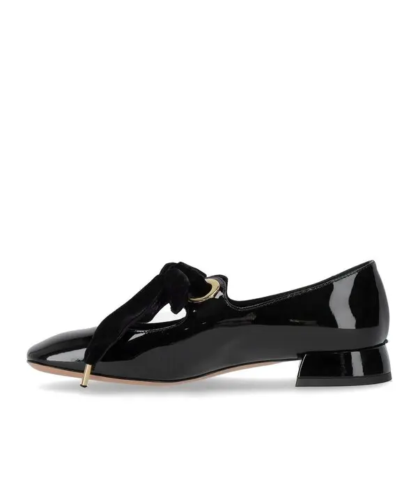 A.BOCCA Mary Jane Ballet Flat With Bow Detailing