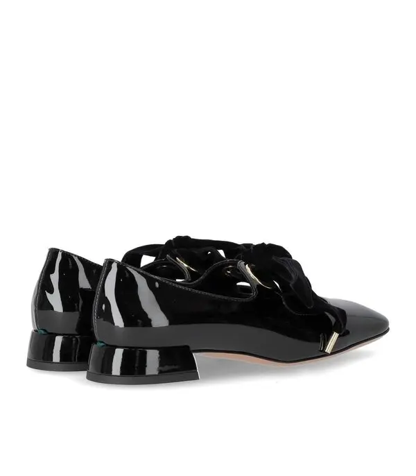 A.BOCCA Mary Jane Ballet Flat With Bow Detailing