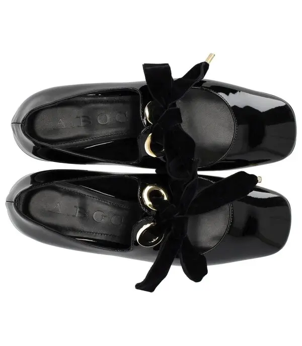 A.BOCCA Mary Jane Ballet Flat With Bow Detailing