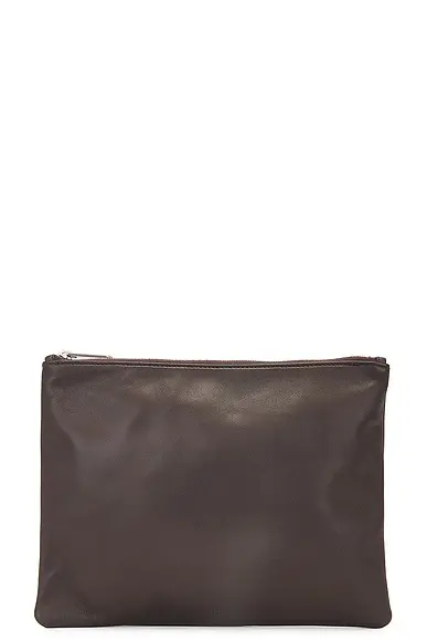 THE ROW Allegra Pouch - Chocolate Ans