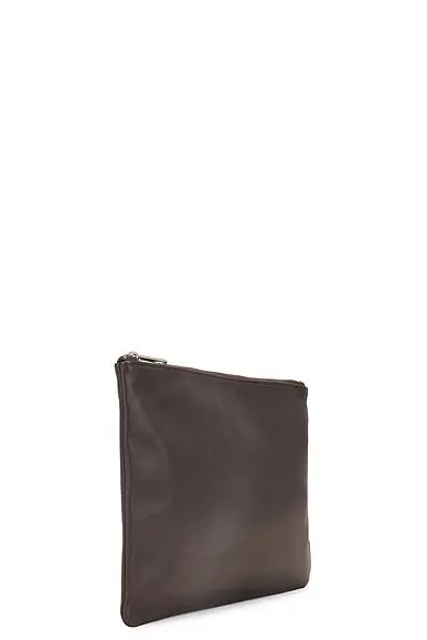 THE ROW Allegra Pouch - Chocolate Ans