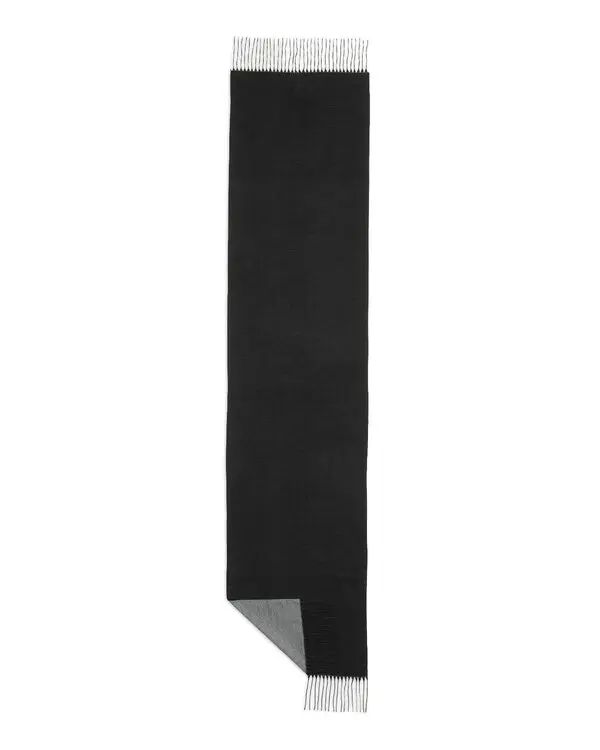 Echo Double Face Scarf - Black