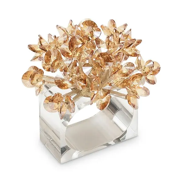 KIM SEYBERT Aster Napkin Ring - Champagne
