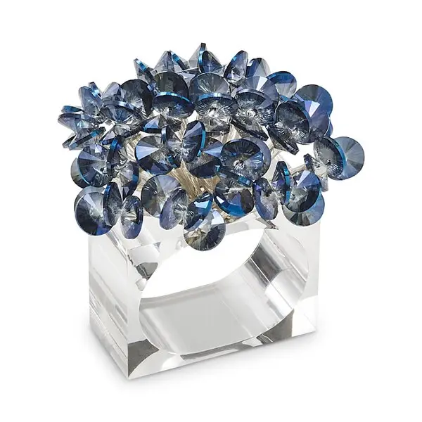 KIM SEYBERT Aster Napkin Ring - Midnight