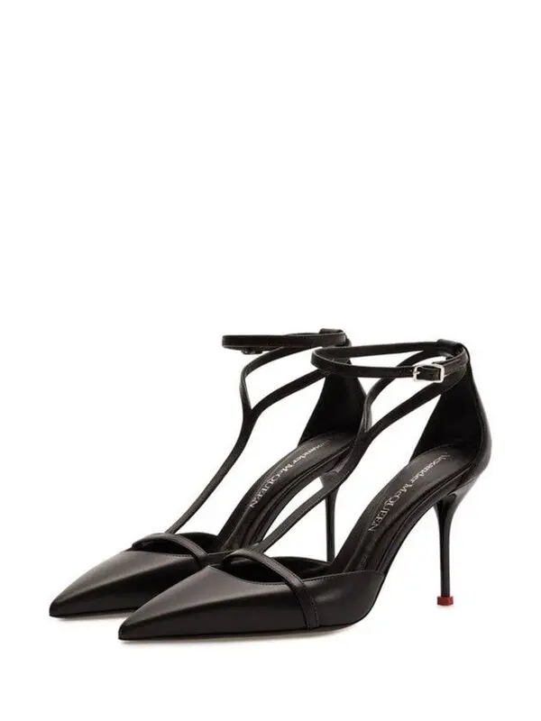 Alexander McQueen 90mm Leather Pumps