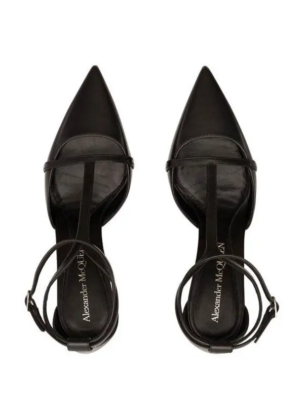 Alexander McQueen 90mm Leather Pumps