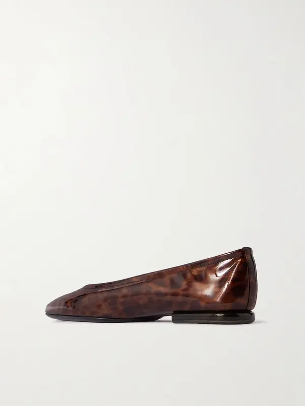 Loro Piana Primula Leopard-print Ballet Flats
