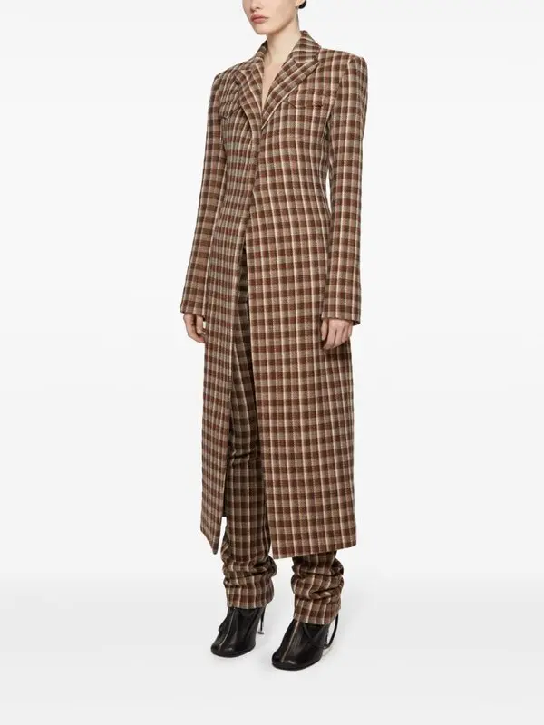 Acne Studios Check-print Coat