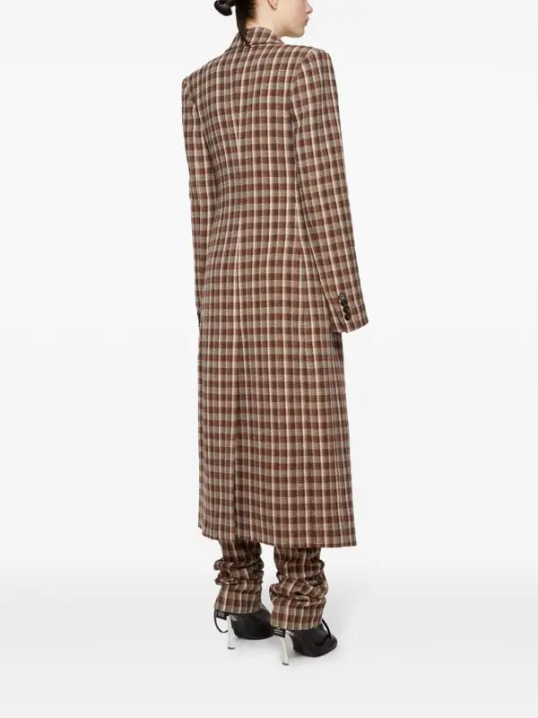 Acne Studios Check-print Coat