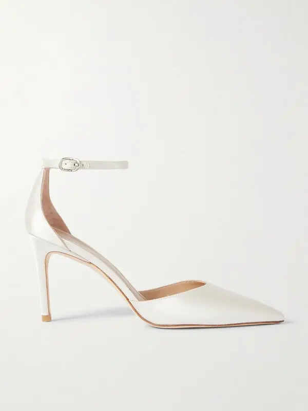 STUART WEITZMAN Satin Pumps