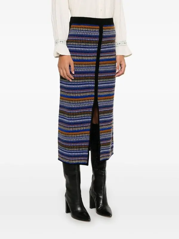 Ba&sh Flame Midi Skirt