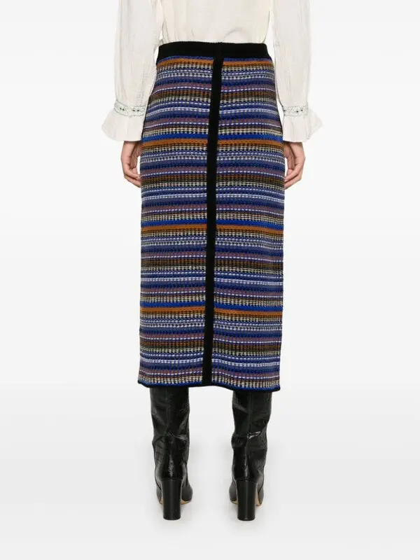 Ba&sh Flame Midi Skirt