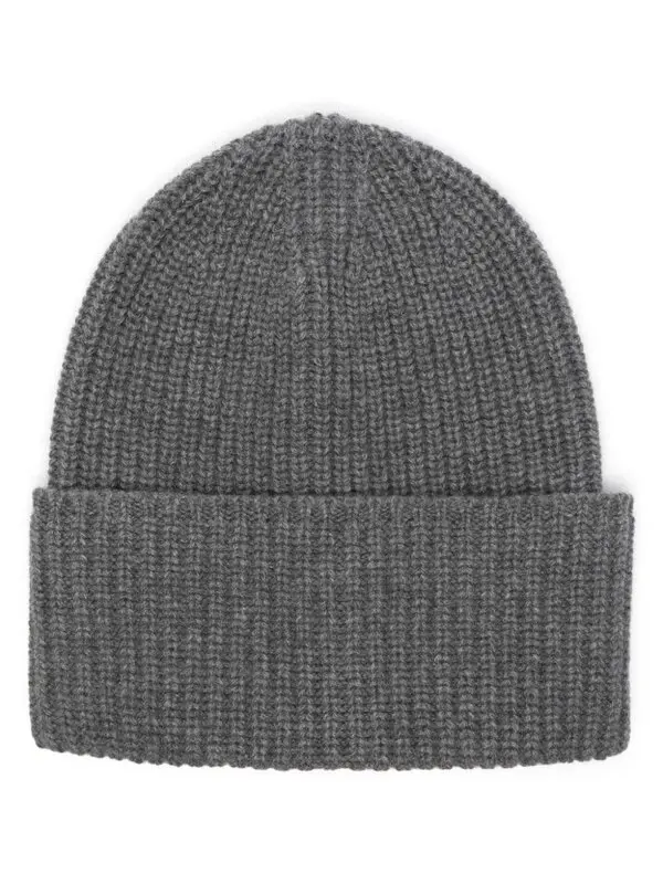 ZANONE Fisherman’s Knit Beanie - Grey