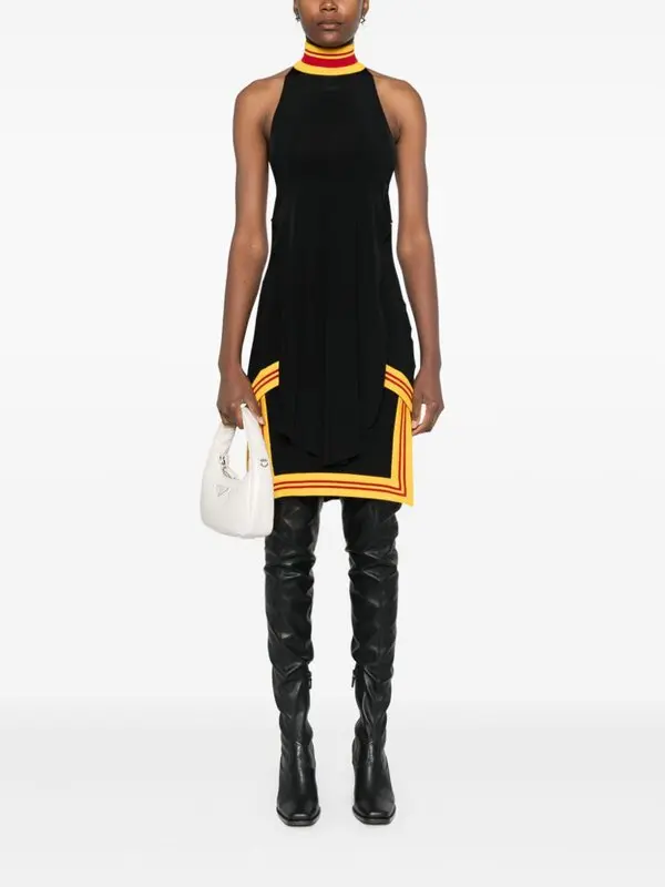 Off-White Raised-logo Mini Dress
