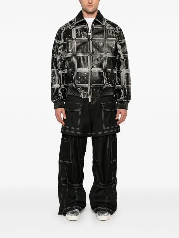 Off-White Stitch Twill Samurai Cargo Trousers