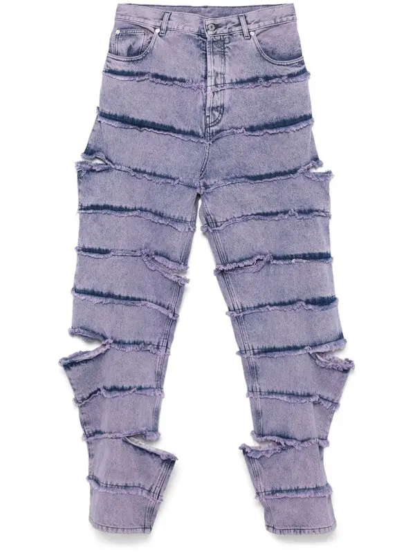 Off-White Punk Striped Jeans
