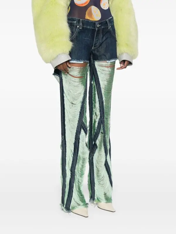 Off-White Shredded Jeans