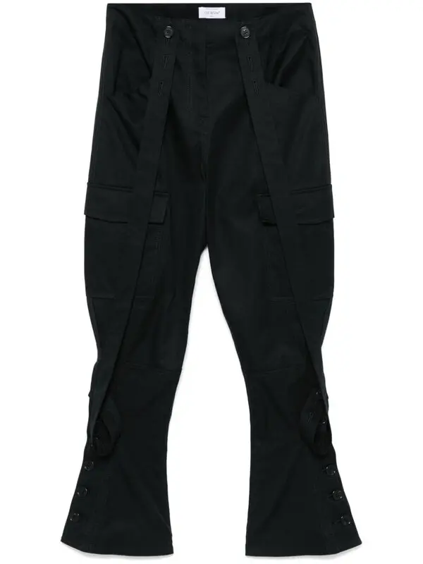Off-White Strap-detail Cargo Trousers