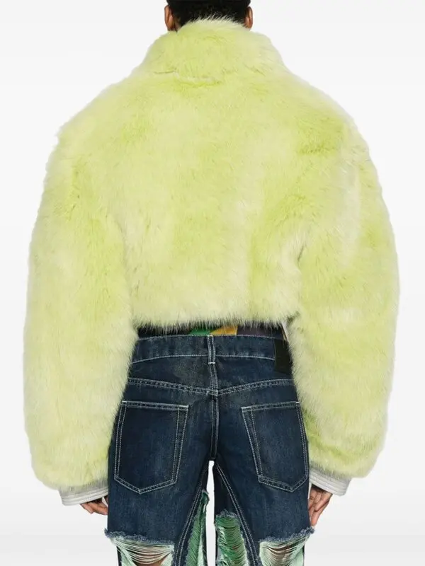 Off-White Fuzzy Bolero