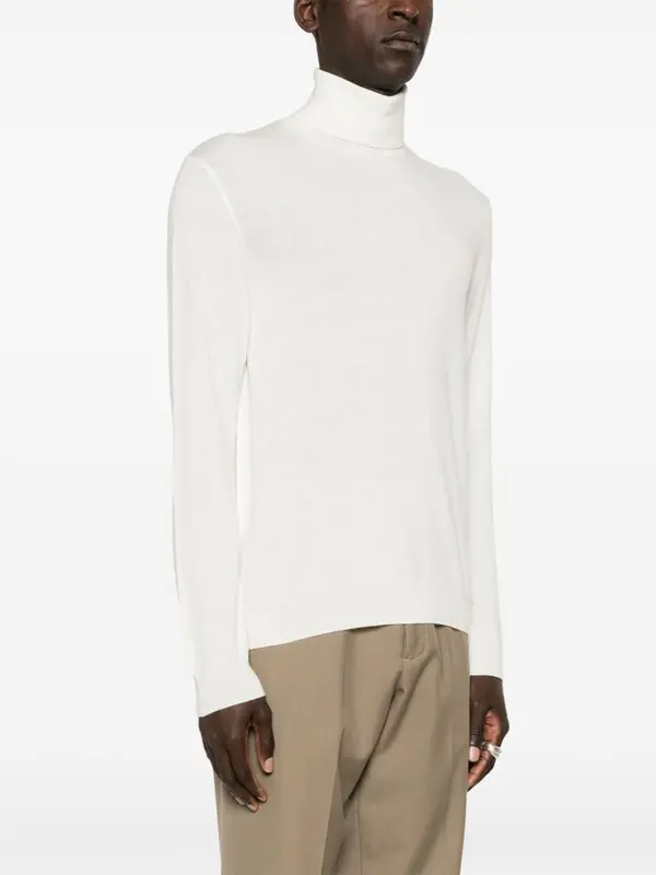 ZANONE Virgin Wool Sweater - White
