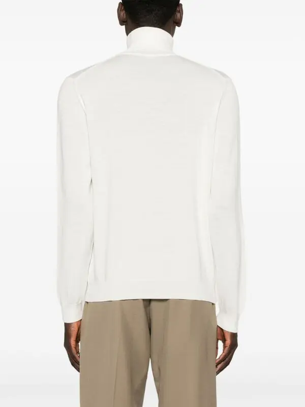 ZANONE Virgin Wool Sweater - White
