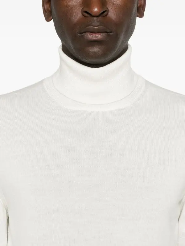 ZANONE Virgin Wool Sweater - White