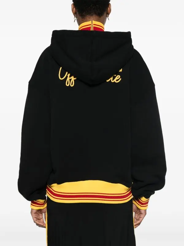 Off-White College Over Hooded Sweatshirt