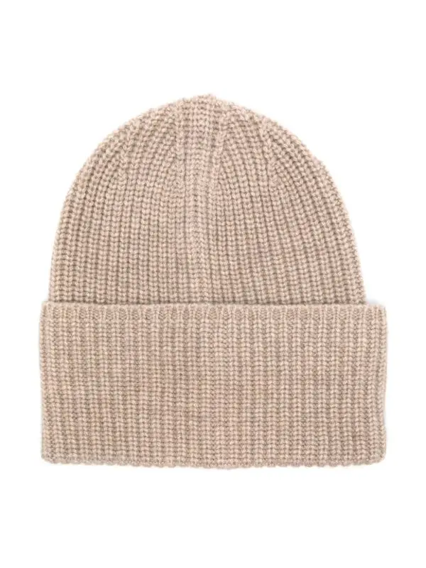 ZANONE Fisherman’s Knit Beanie - Neutrals