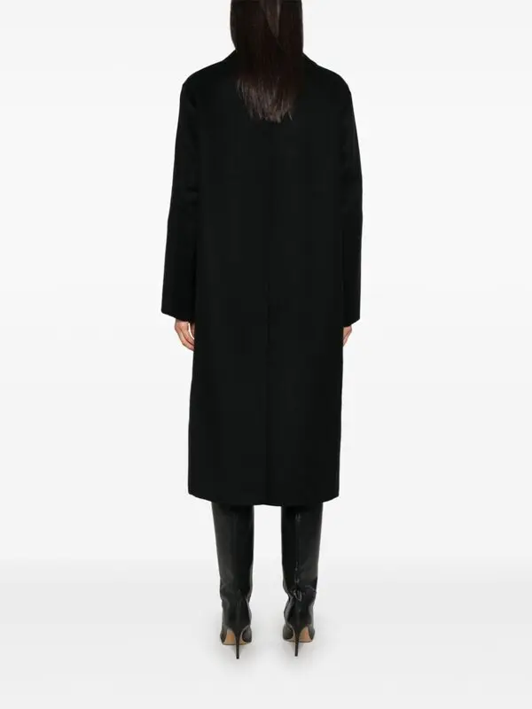 Fabiana Filippi Double-breasted Coat - Black